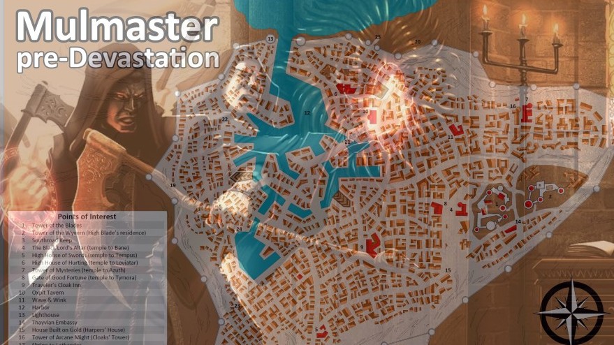 Play Dungeons & Dragons 5e Online | Elemental Evil: Mulmaster, City of ...