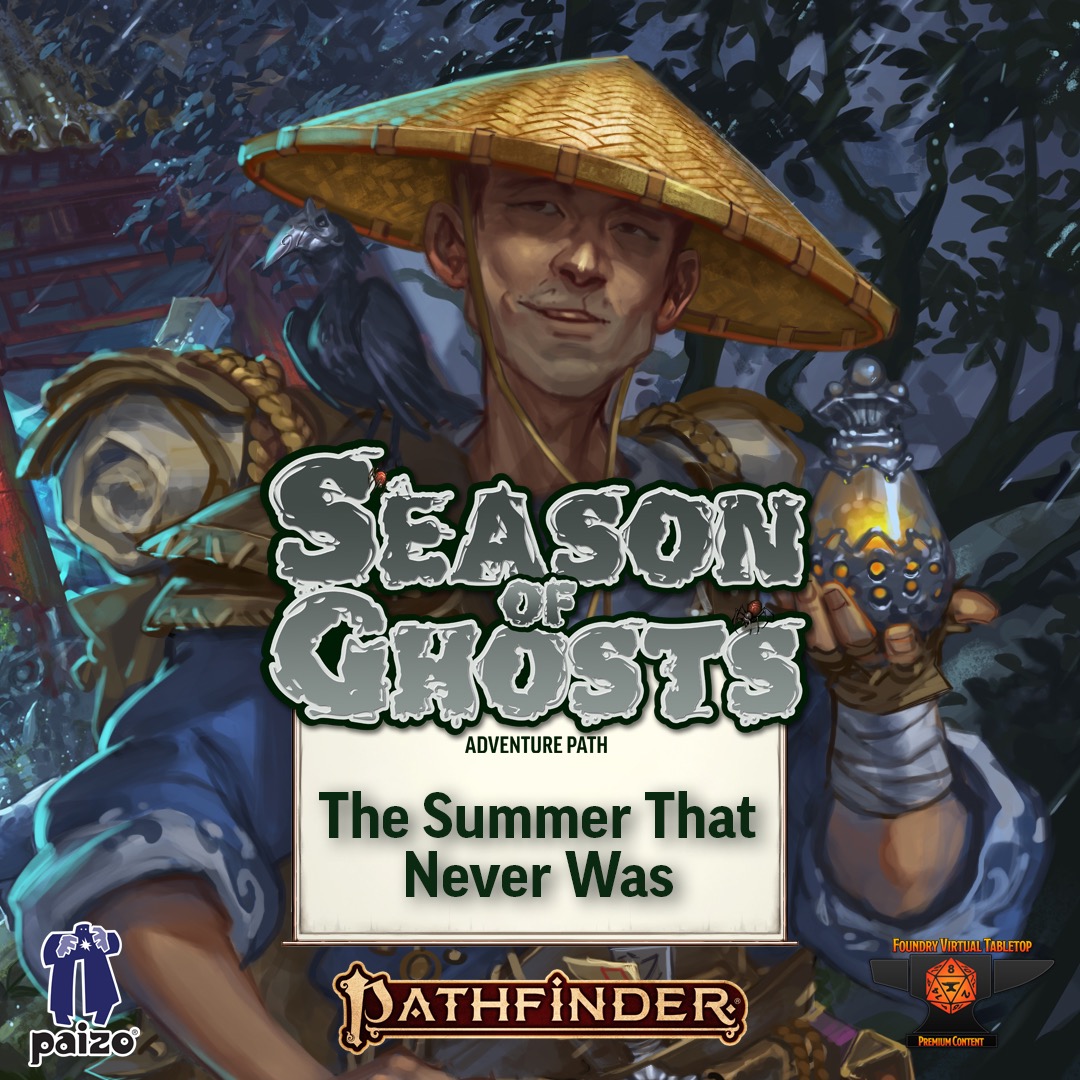 Play Pathfinder 2e Online | Season of Ghosts, A level 1-12 Pathfinder ...