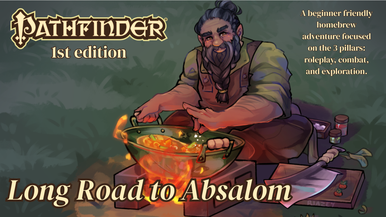 Join Learn to Play Pathfinder - Golarion: Long Road to Absalom - Roll20 ...