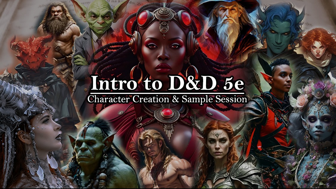 Join Intro to D&D 5e - Character Creation & Sample Adventure - D&D ...