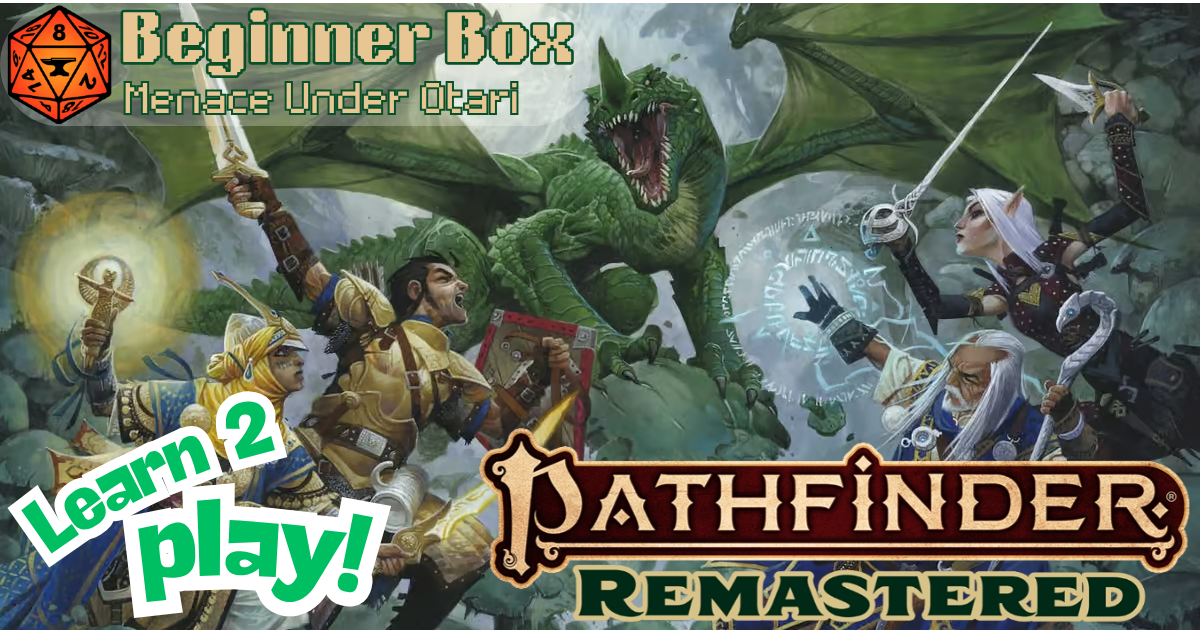 Learn to Play Pathfinder w/An Introductory Adventure!