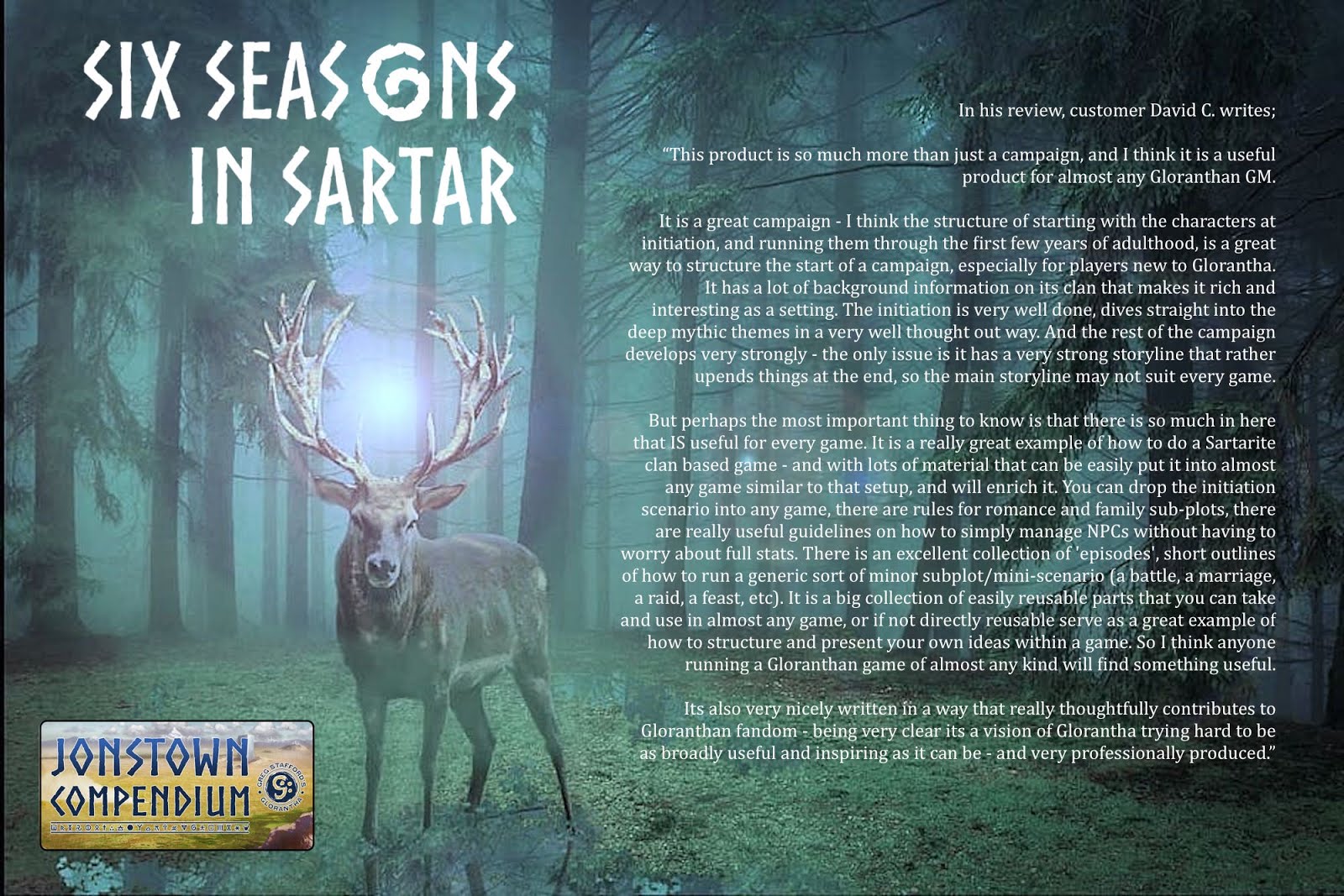 Play RuneQuest: Roleplaying in Glorantha Online | Six Seasons in Sartar ...