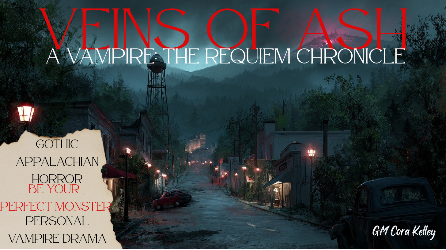 Join 🩸Veins of Ash🫀🔥 Twin Embers🔥 - Roll20 - Vampire: The Requiem 2nd ...