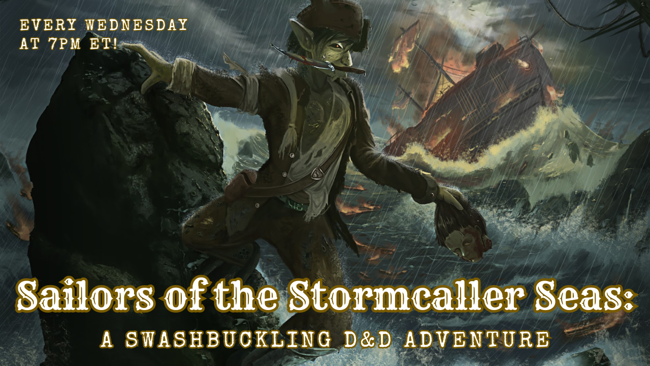 Play Dungeons & Dragons 5e Online | Pirates! Plunder! Swashbuckling ...
