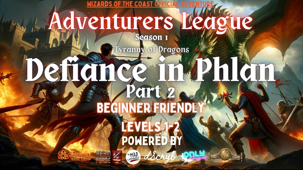 Play Dungeons & Dragons 5e Online | Defiance in Phlan Pt.2⚔️Adventurers ...