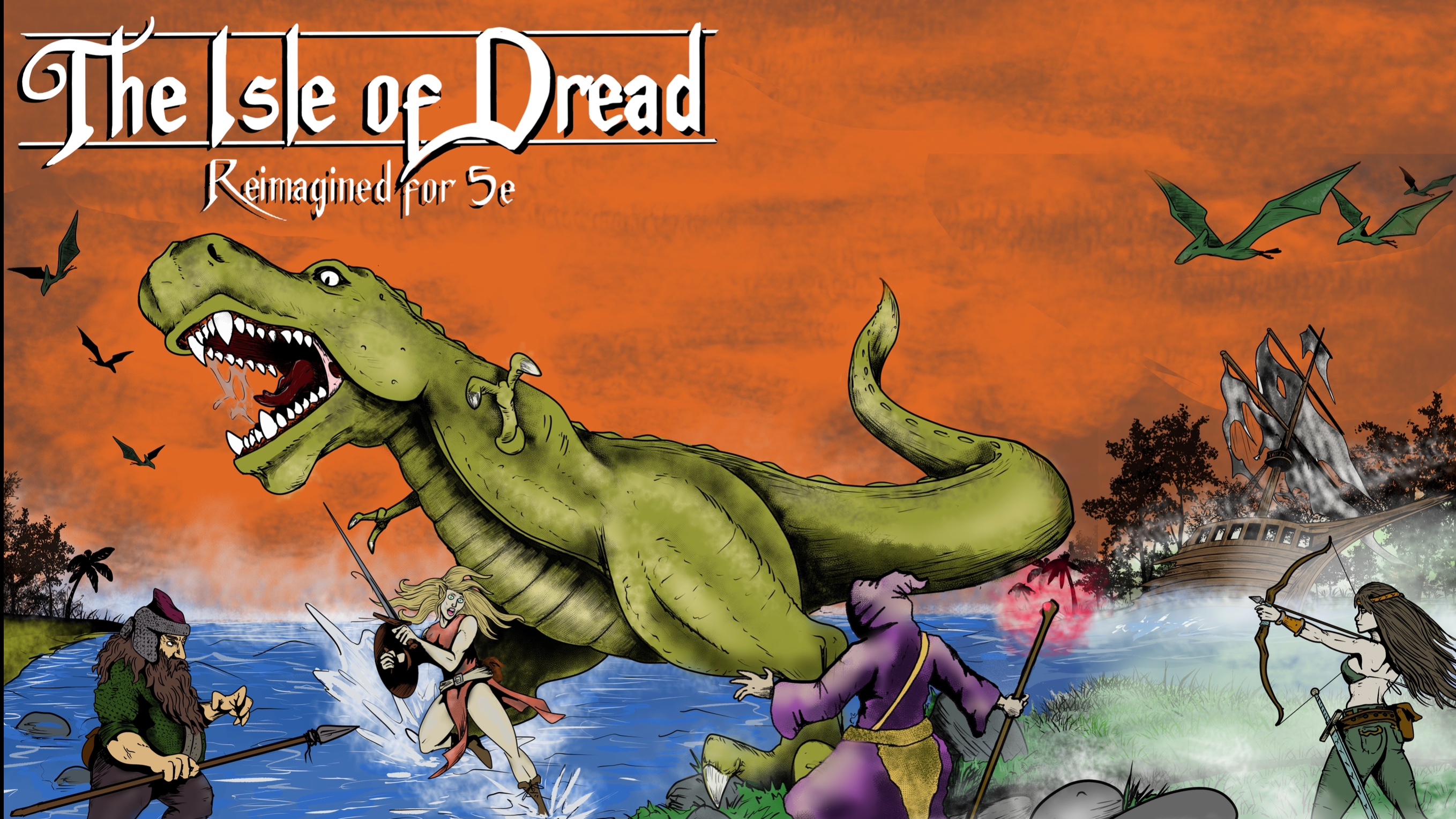 Play Dungeons & Dragons 5e Online | ISLE OF DREAD Reimagined for 5e ...